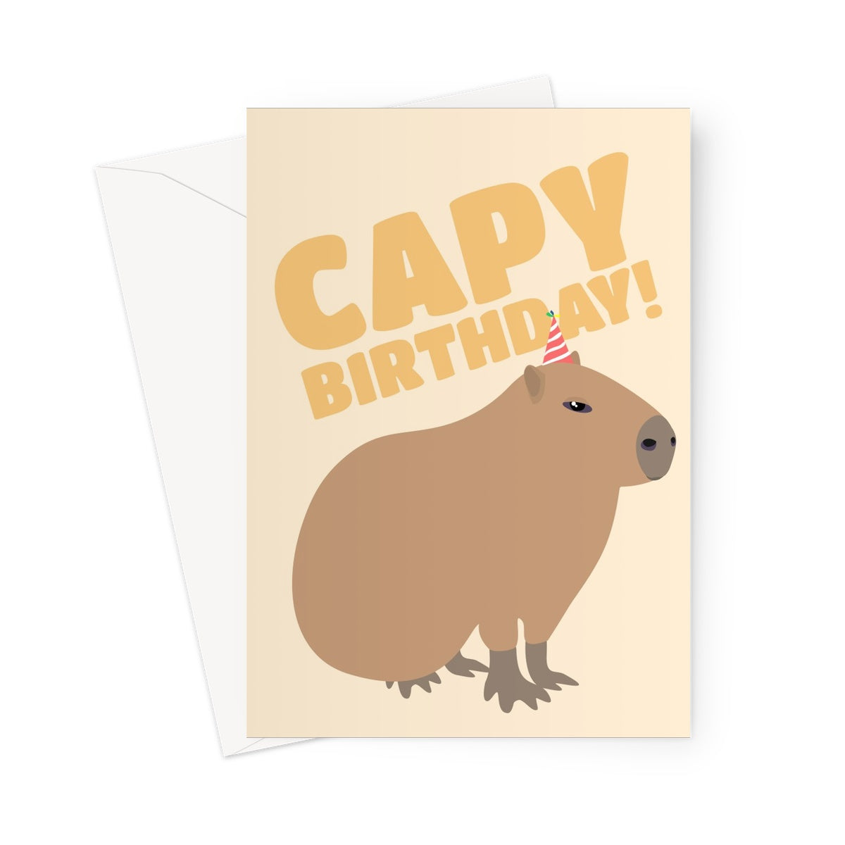 Capy Birthday Cute Capybara Animal Kawaii Nature Fan Love Chonky Fat R ...